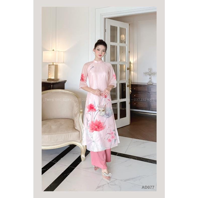 Pre-made Ao Dai Viet Nam - Modern Ao Dai -Áo Dài Cách Tân Dáng Suông ...