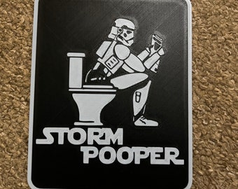 Thinking Room Funny Toilet Door Sign Sticker Vinyl Decal - Etsy