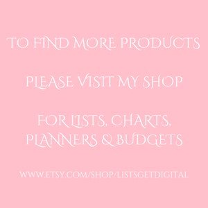 Printable Household Budget | Digital Downloadable Budget Form ...