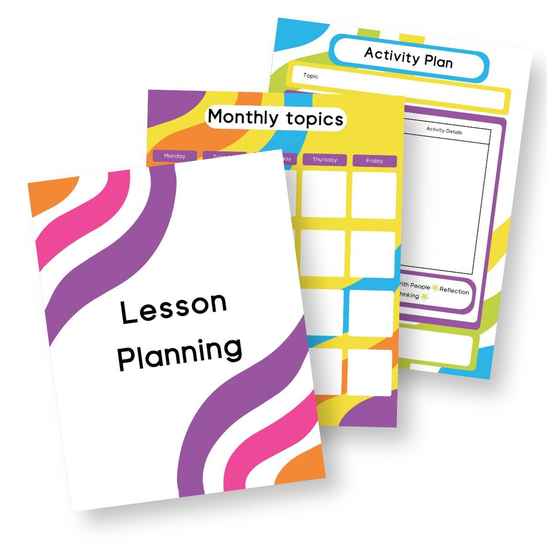 Printable Lesson Planning Pack - Etsy