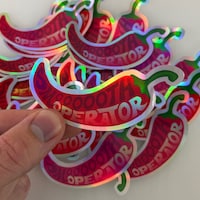 Carlos Sainz Smooth Operator Chilli 55 F1 Sticker Formula One ...