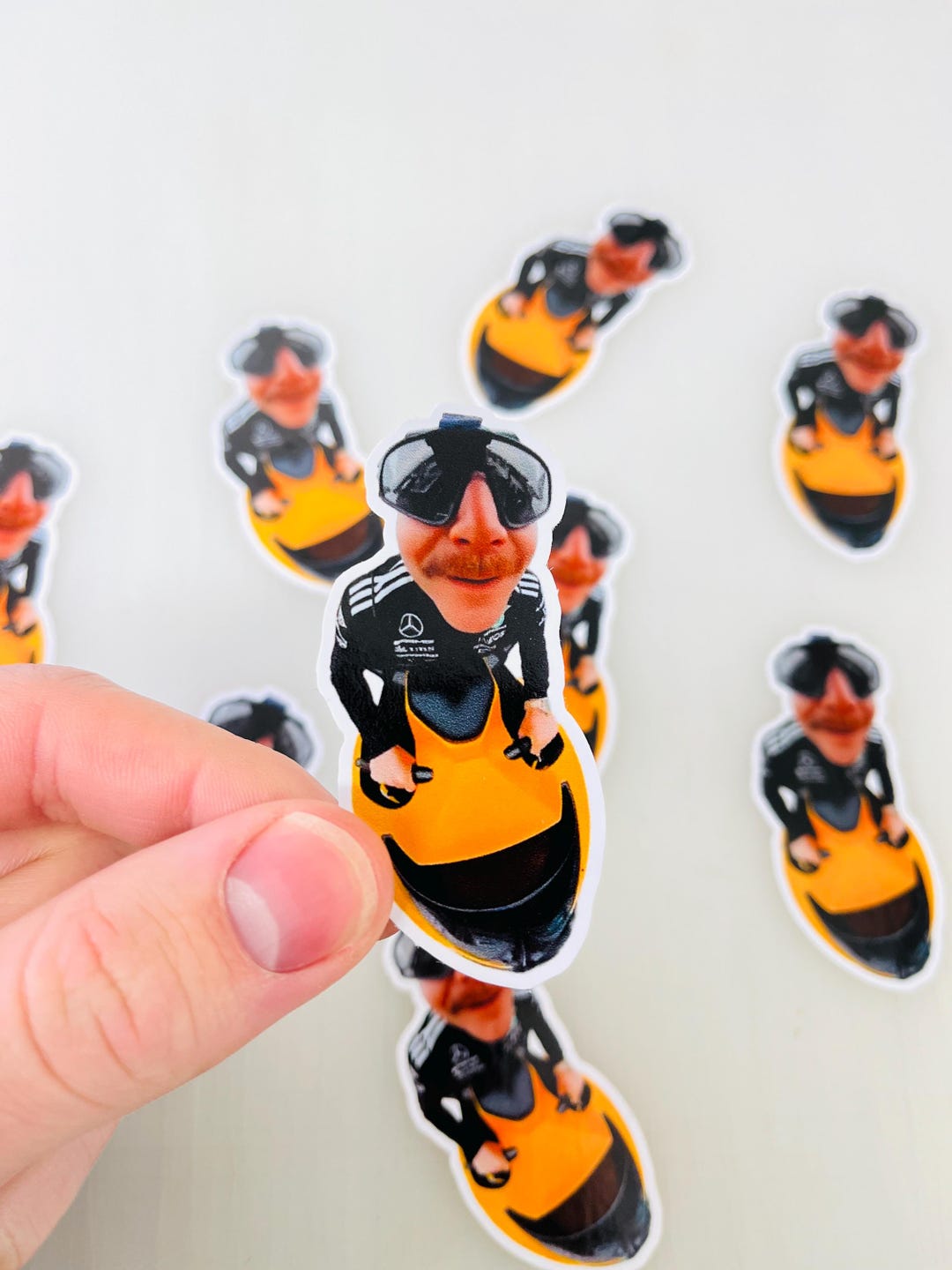 Valtteri Bottas Rollercoaster Meme 2025 Japanese GP Mini Helmet Formula ...