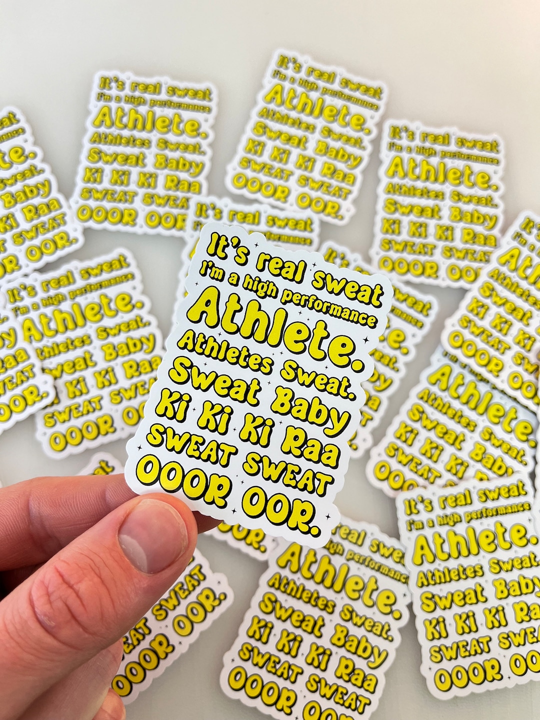 Ricciardo SWEAT BABY Funny F1 Radio Message Daniel Ricciardo Sticker ...