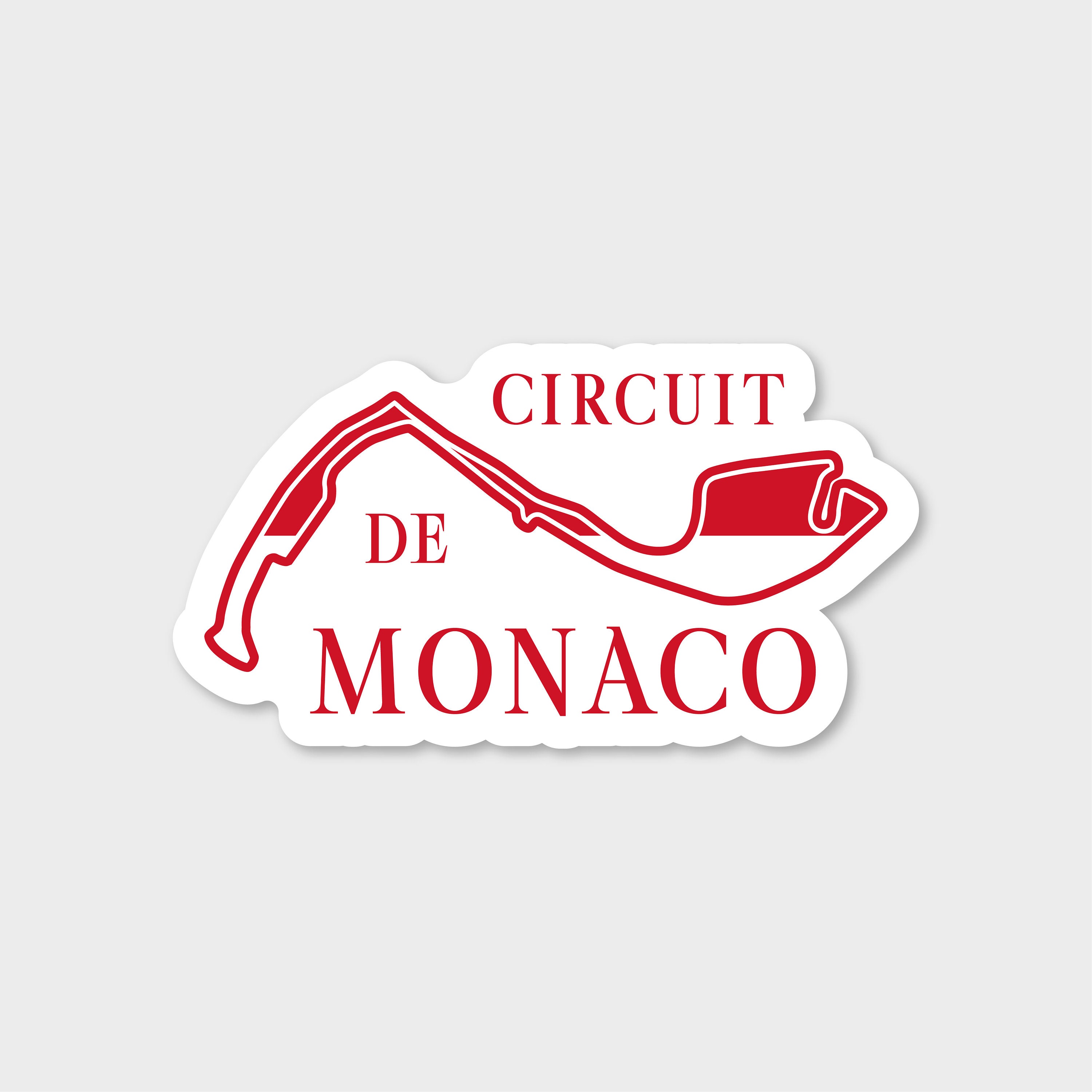 Monaco F1 Track Sticker Circuit Formula One Motorsport - Etsy