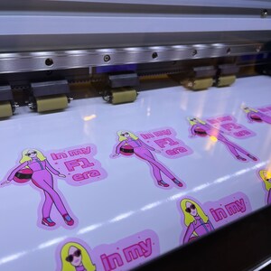 Hot Girls F1 Era Pink Racing Formula 1 Sticker Motorsport F1 Sticker ...