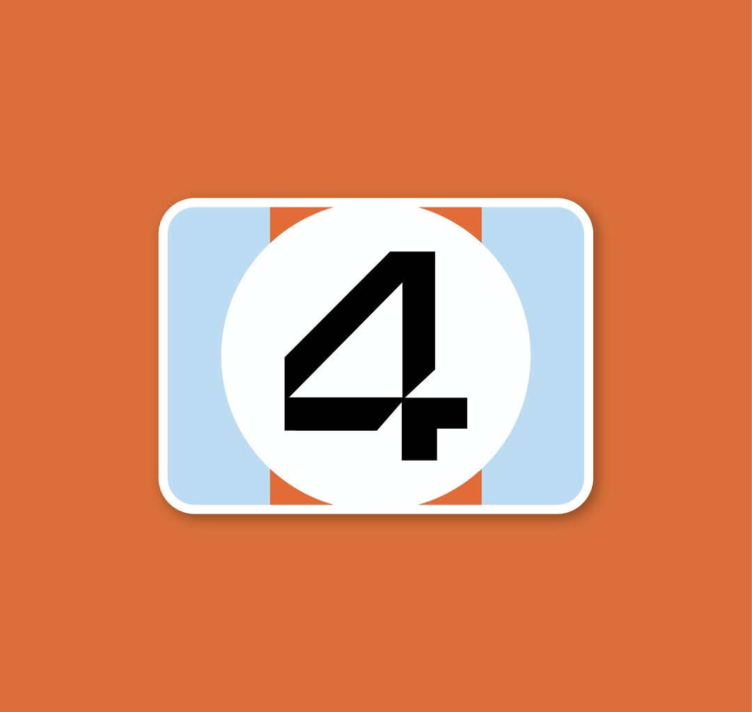 Lando 4 Sticker 2025 Formula One Sticker Cute Stickers for Notebooks ...