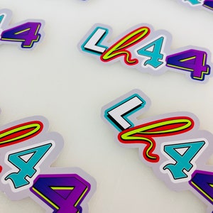 LH44 Multi Font Lewis Hamilton Sticker F1 Sticker Formula One ...