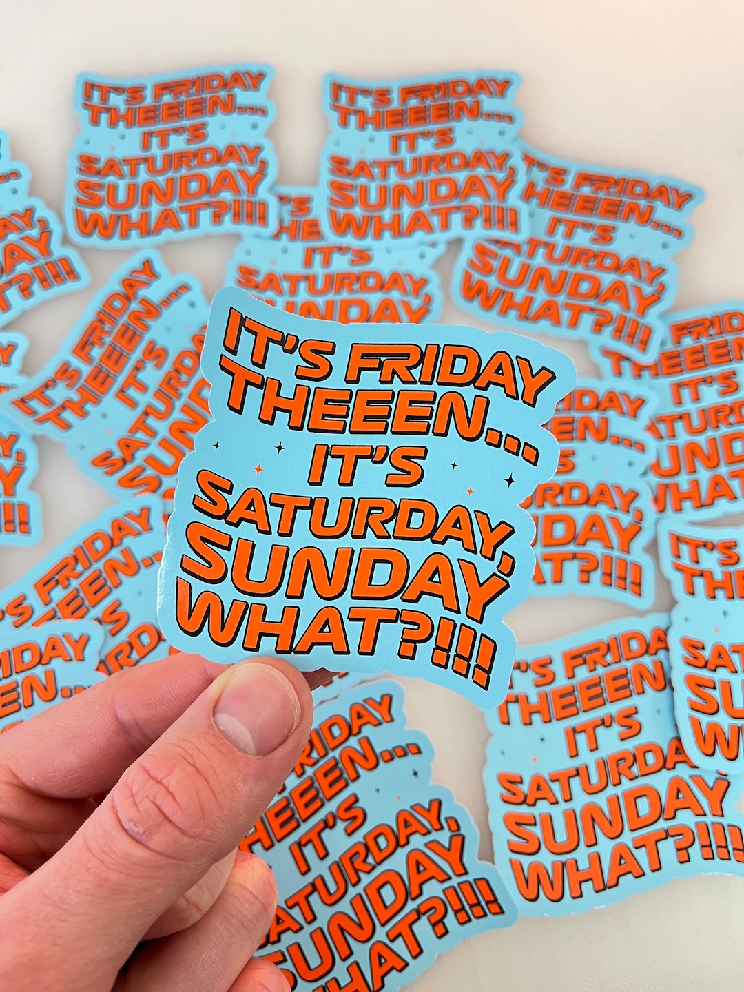 Its Friday Then Lando Norris F1 Quote Funny Message Sticker Formula One ...