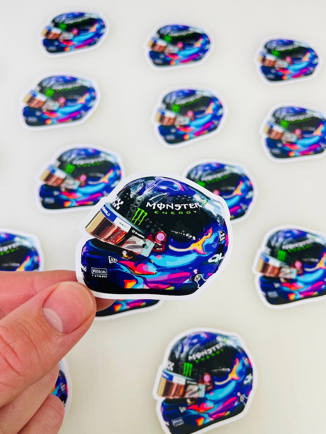 Lando Singapore 2024 Helmet Formula One Sticker Cute Stickers for ...