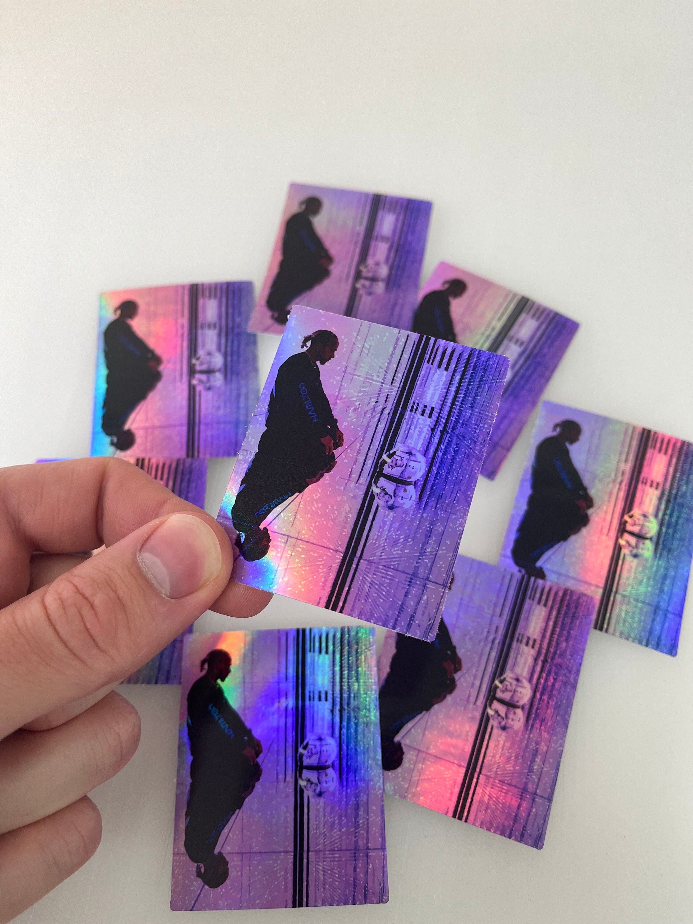 Lewis Hamilton Meditation New Helmet Holographic Formula One Sticker ...