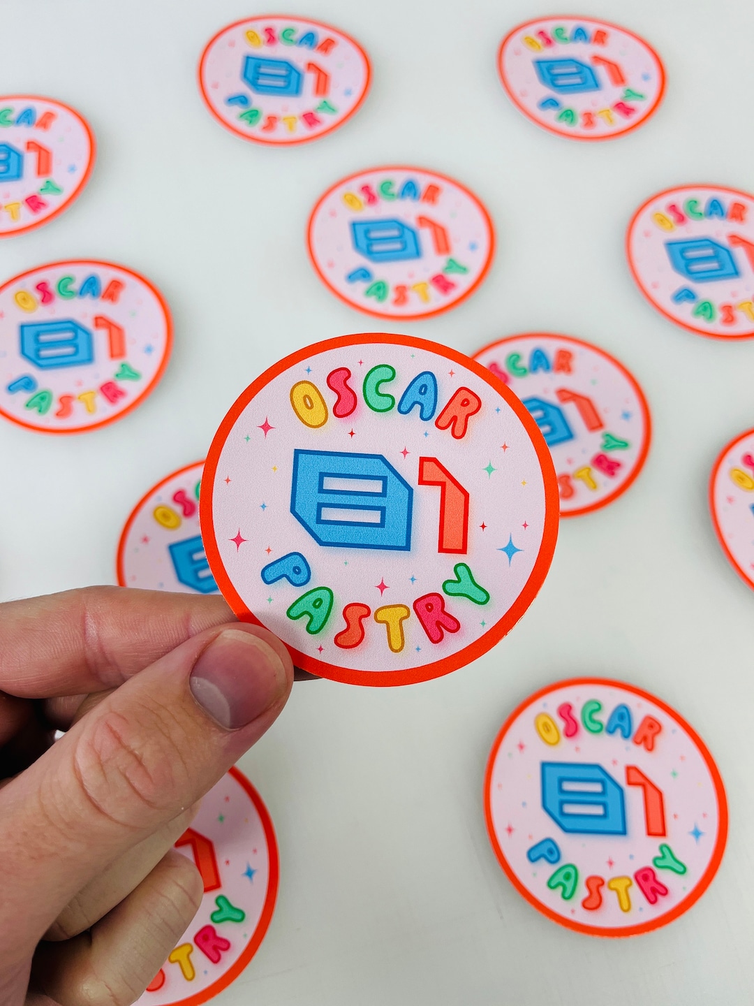 Oscar Pastry 81 Oscar Piastri Formula One Sticker Mclaren Sticker for ...