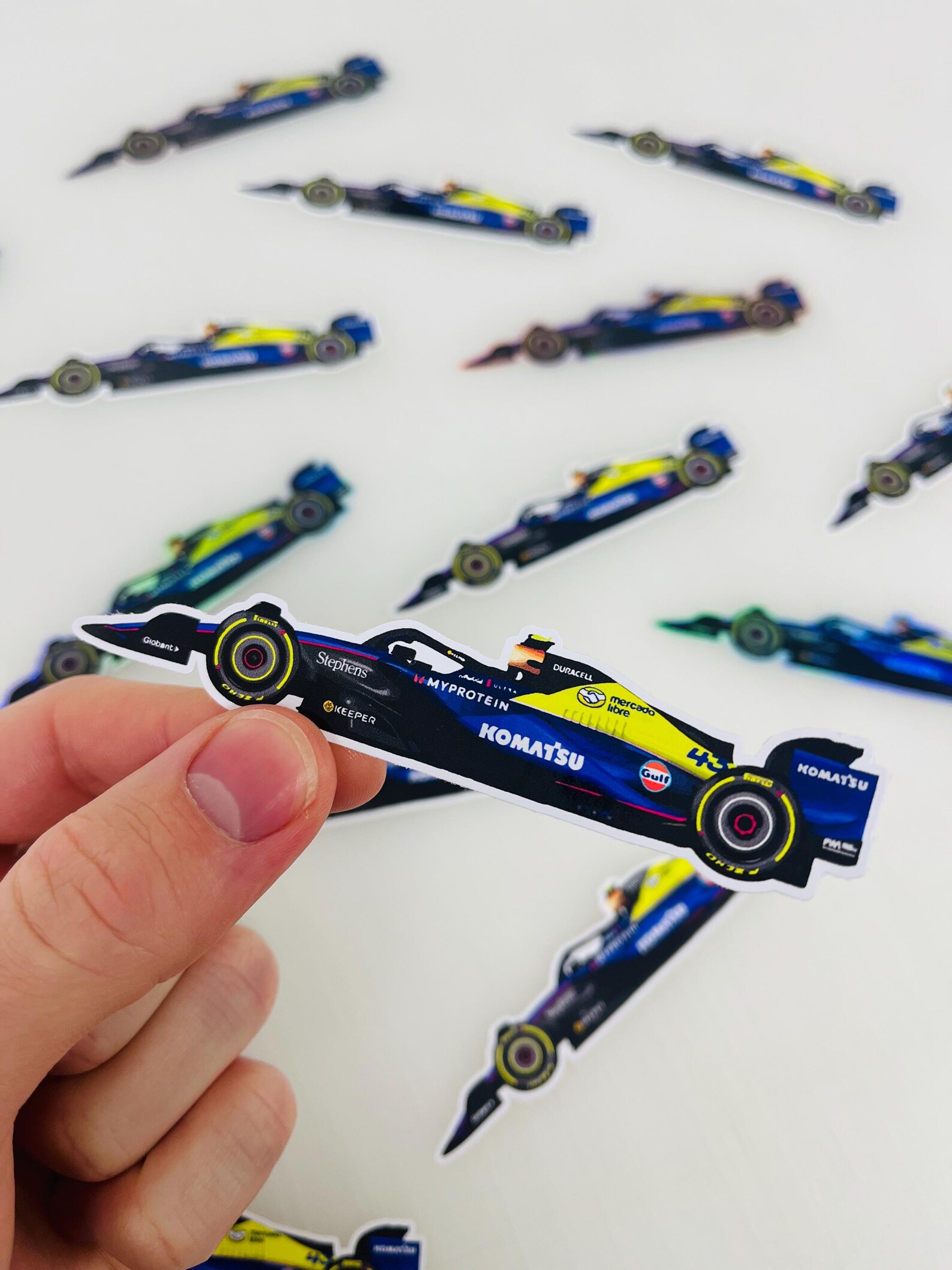 Franco Colapinto 2024 Car Williams, Formula One Sticker, Cute Stickers ...