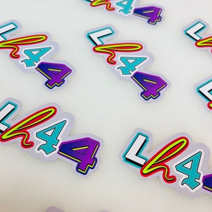 LH44 Multi Font Lewis Hamilton Sticker F1 Sticker Formula One ...