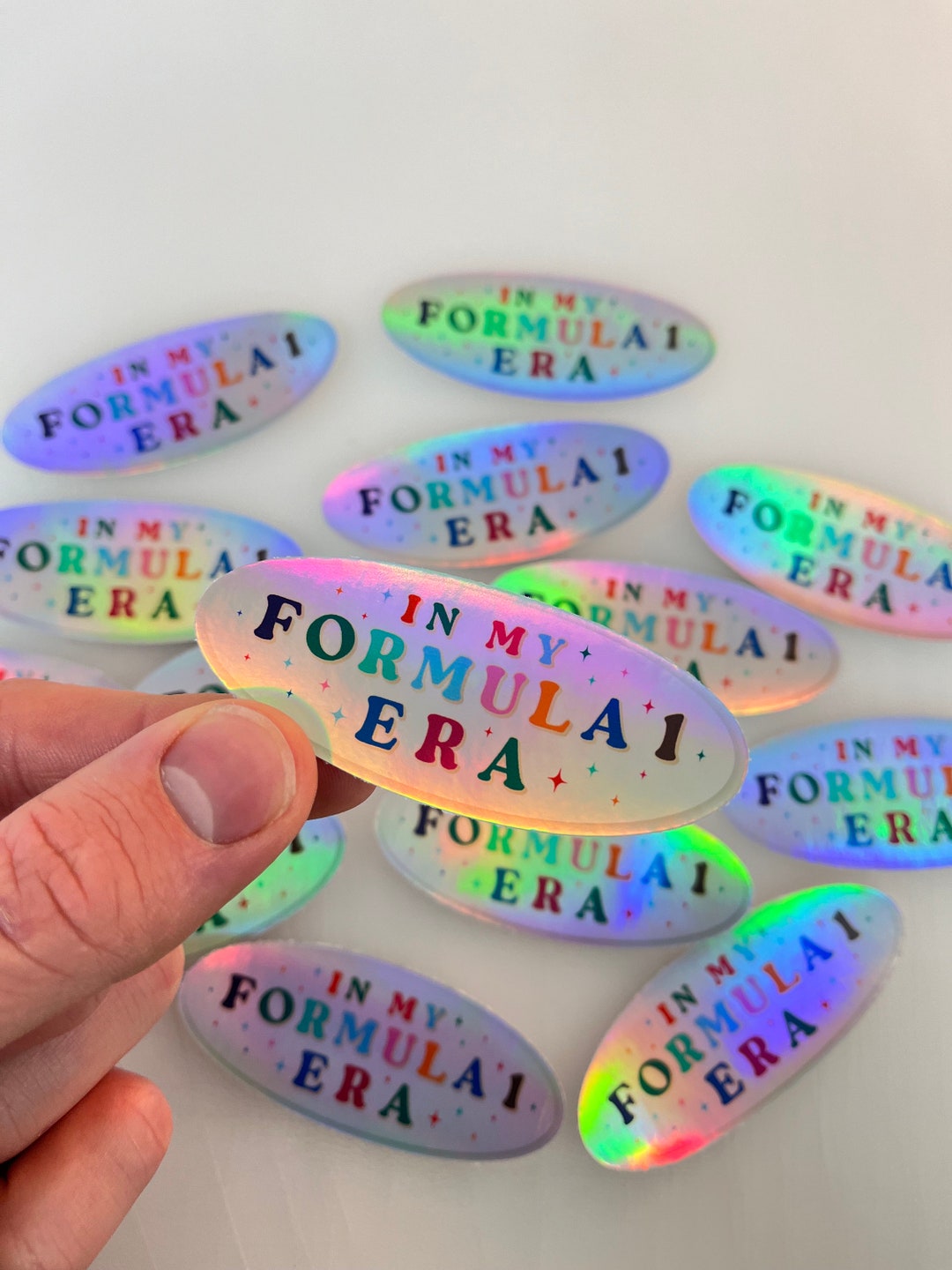 In My F1 Era Sticker Holographic Hot Girls F1 Era Racing Formula 1 ...