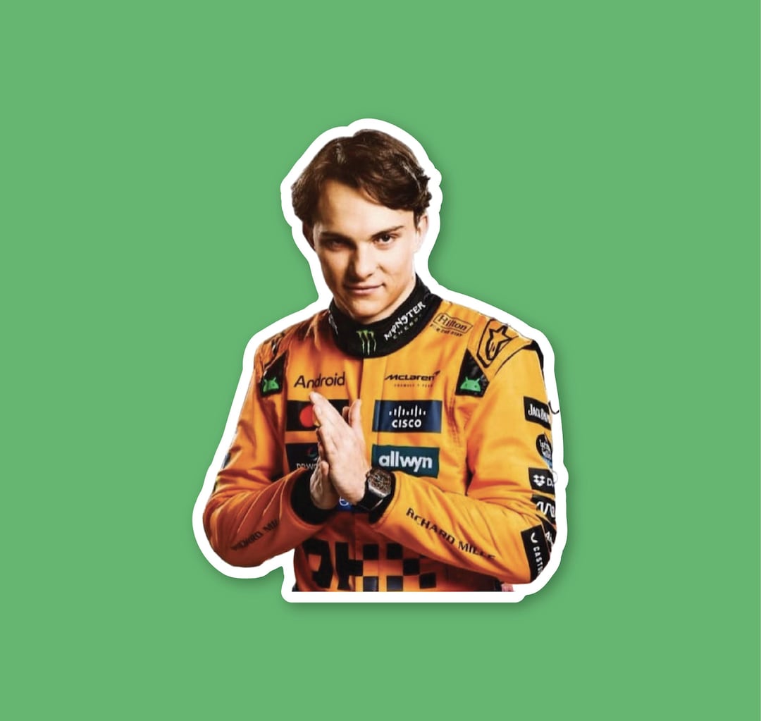 Evil Oscar Piastri Funny Meme Sticker Formula One Sticker Cute Sticker ...