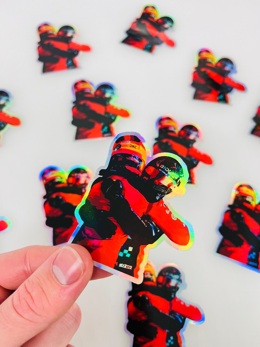 Carlando Cuddles Singapore Formula One Sticker Lando Norris Carlos ...