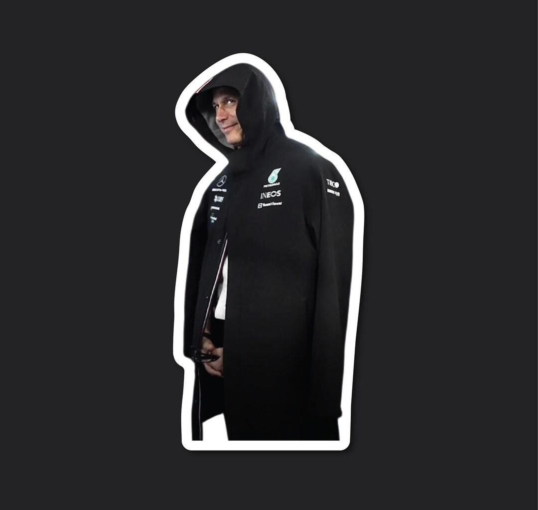 Toto Wolff Funny Meme Sticker Formula One Sticker Cute Sticker for ...