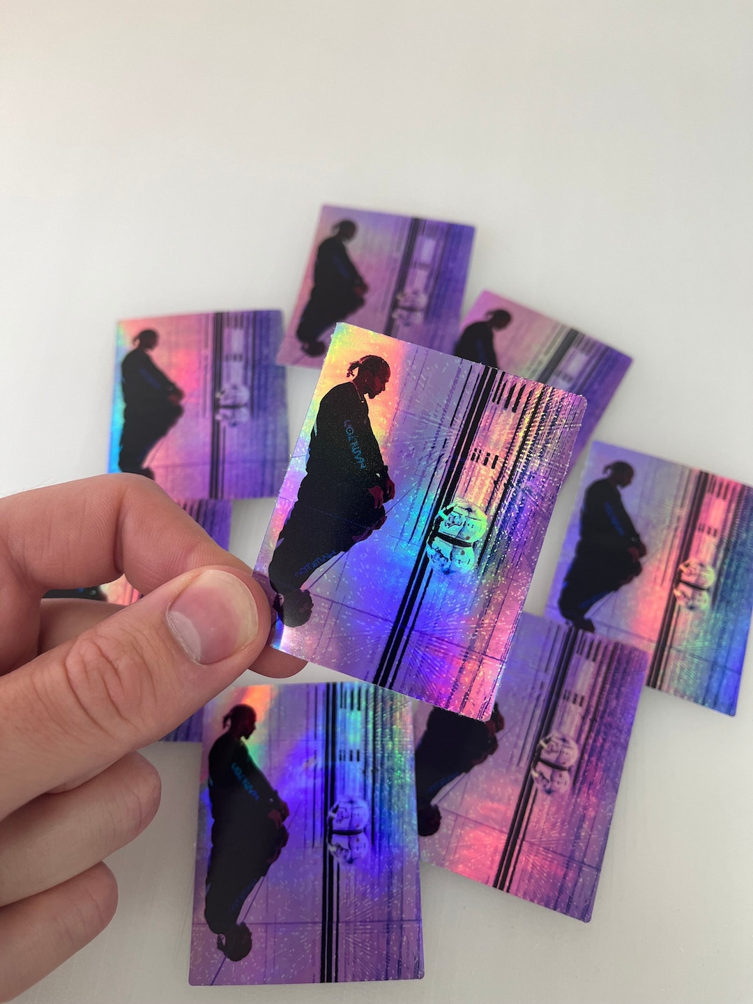 Lewis Hamilton Meditation New Helmet Holographic Formula One Sticker ...