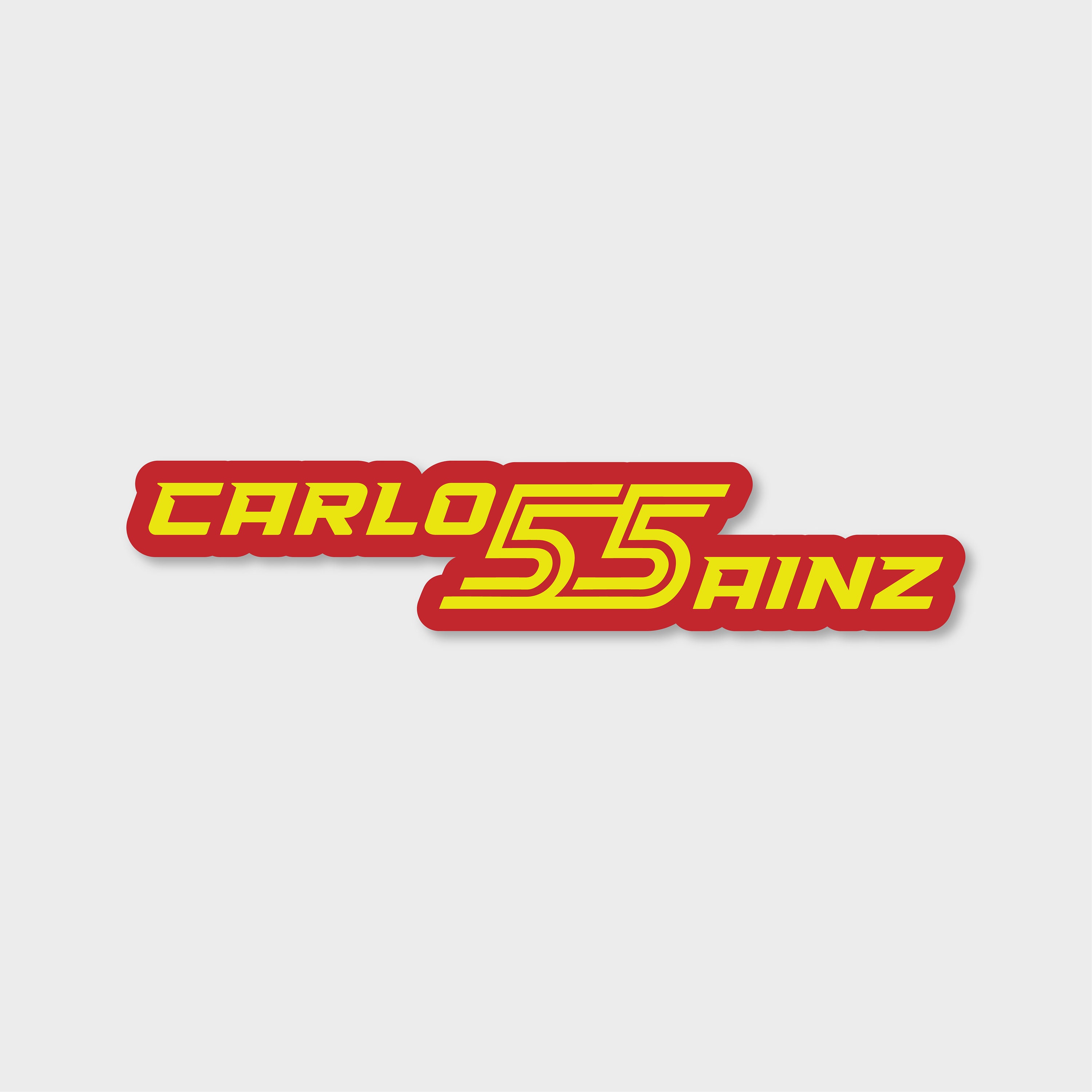 Carlos Sainz 55 F1 Sticker Formula One Motorsport - Etsy