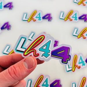 LH44 Multi Font Lewis Hamilton Sticker F1 Sticker Formula One ...