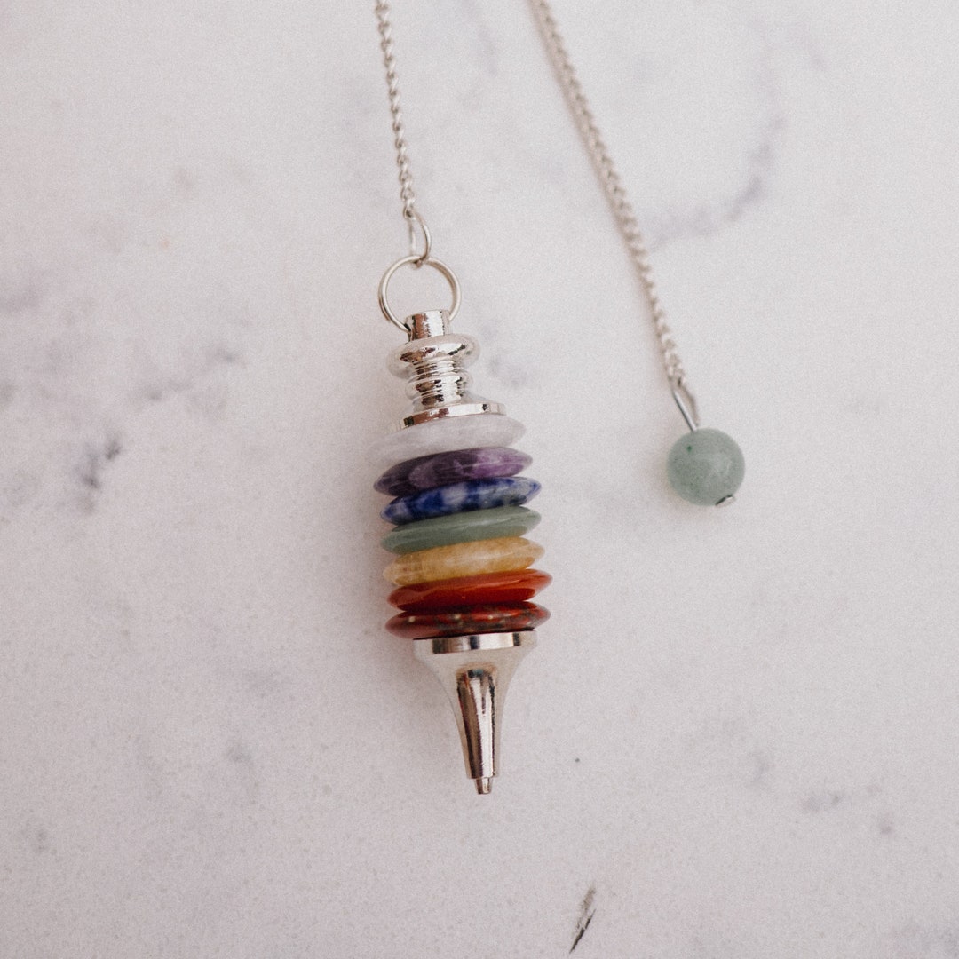 Pendulum, 7 Chakra Pendulum, Divinatory Pendulum, Customizable Gift - Etsy