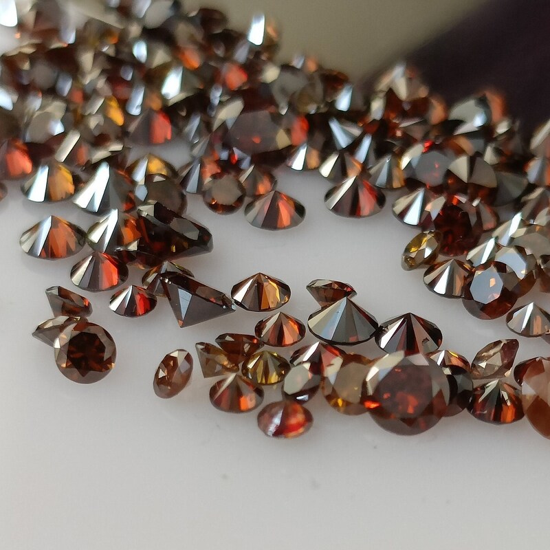 Cognac Diamond - Etsy