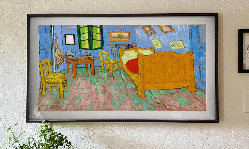 Vincent Van Gogh Frame TV Art Set of 4, Starry Night, Sunflowers 4K TV ...