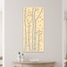 Bambu Metal Wall Art Naturel Wall Decor Metal Home Decor Bambumetal ...