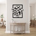 Rubic Cube Metal Wall Art Geometric Wall Decor Rubik's Cube Art Game ...