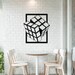 Rubic Cube Metal Wall Art Geometric Wall Decor Rubik's Cube Art Game ...