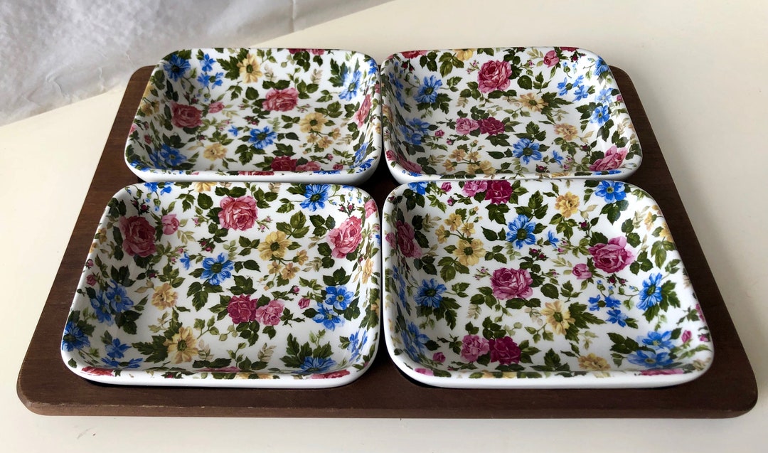 POZZI GALLARATE CAPRI Decoration Vintage Tray for Appetizers in Ceramic ...