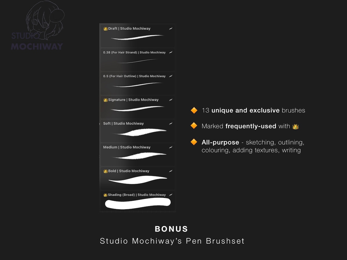 Storyboard Panels - 113 Procreate Brushes, Manga Ambience, Onomatopoeia ...