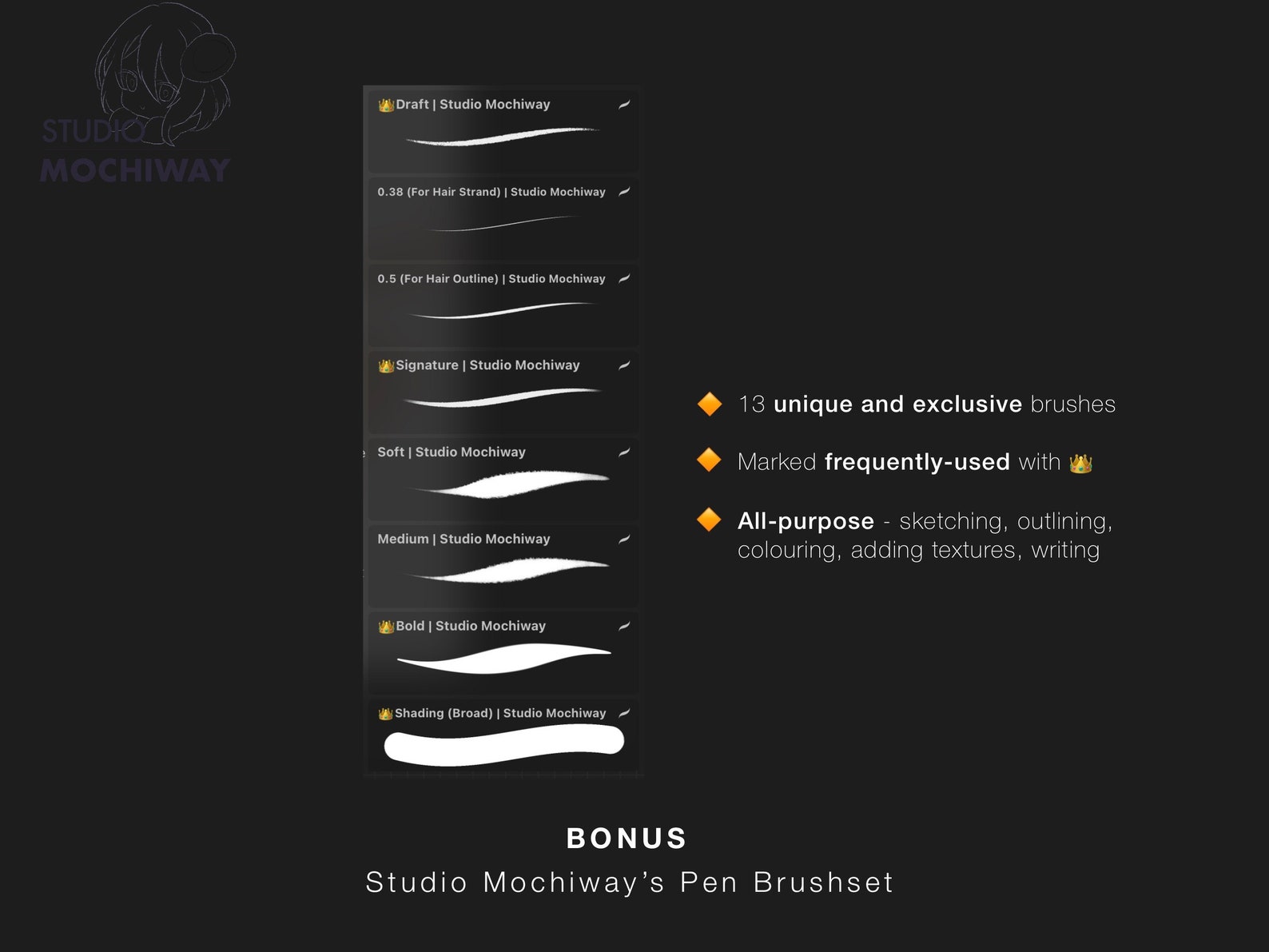 Storyboard Panels - 113 Procreate Brushes, Manga Ambience, Onomatopoeia ...