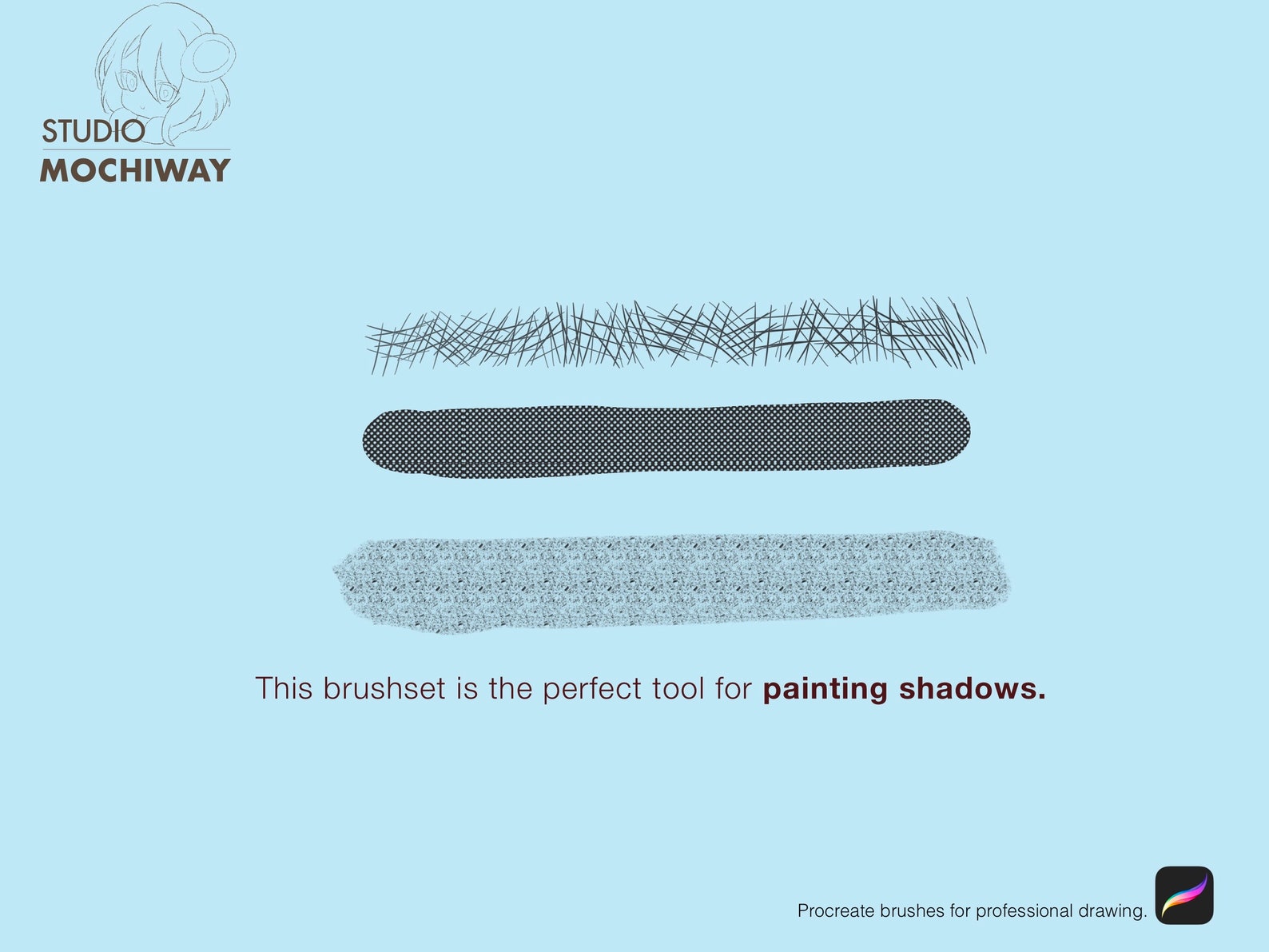 Shadow - 11 Procreate Brushes, Manga Anime Comic Toolkit, Shadowing ...