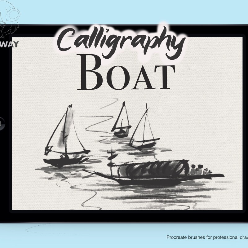 Fishing Calligraphy - Etsy