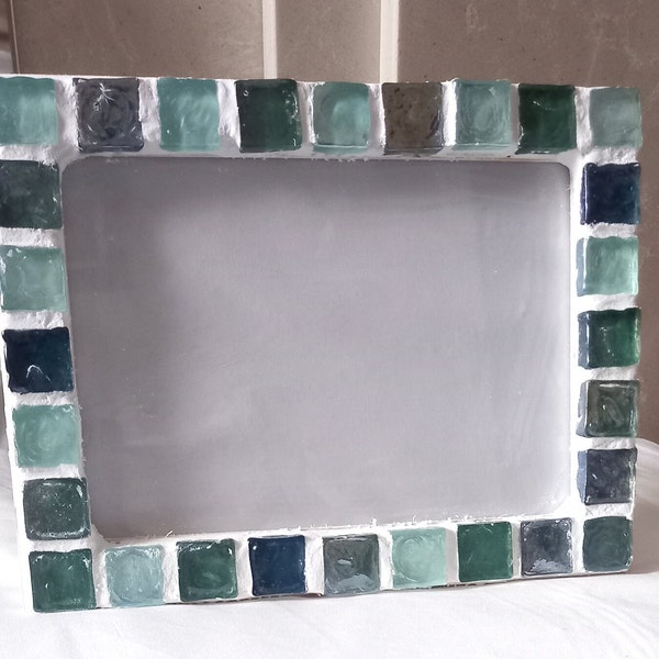 Mosaic Photo Frame - Etsy UK