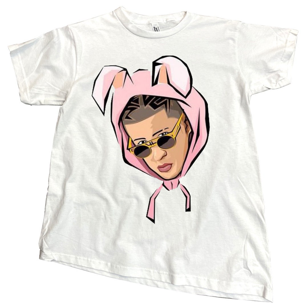 Bad Bunny Tshirt - Etsy