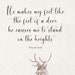 Feet of A Deer Scripture Wall Art | Farmhouse Bible Verse Print ...