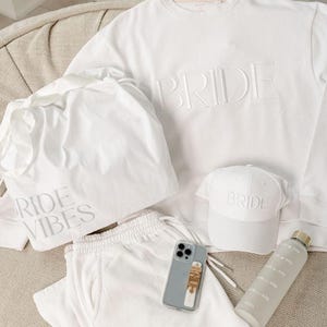Bride & Groom Baseball Cap Duo - His and Hers Wedding Hats, Couple ...