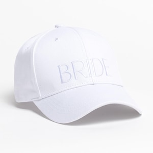 Bride & Groom Baseball Cap Duo - His and Hers Wedding Hats, Couple ...