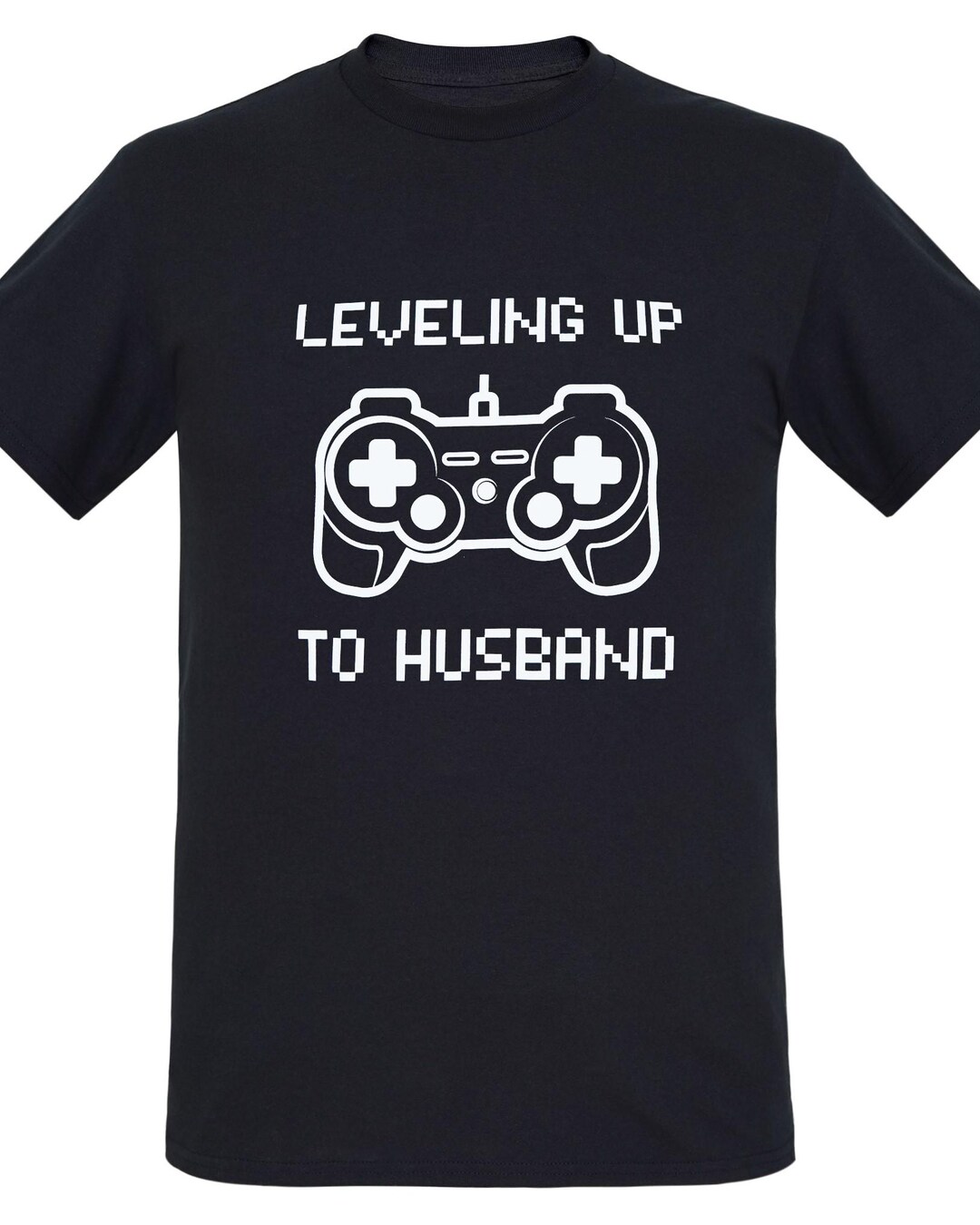 Leveling up to Husband Shirt - Gamer Husband Gift, Gamer Groom Tshirt ...