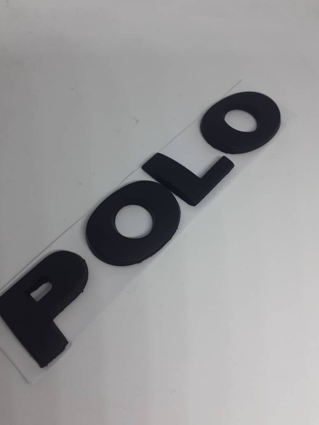 VW POLO Polo Black Rear Badge Emblem Logo High Quality UK Supplier ...