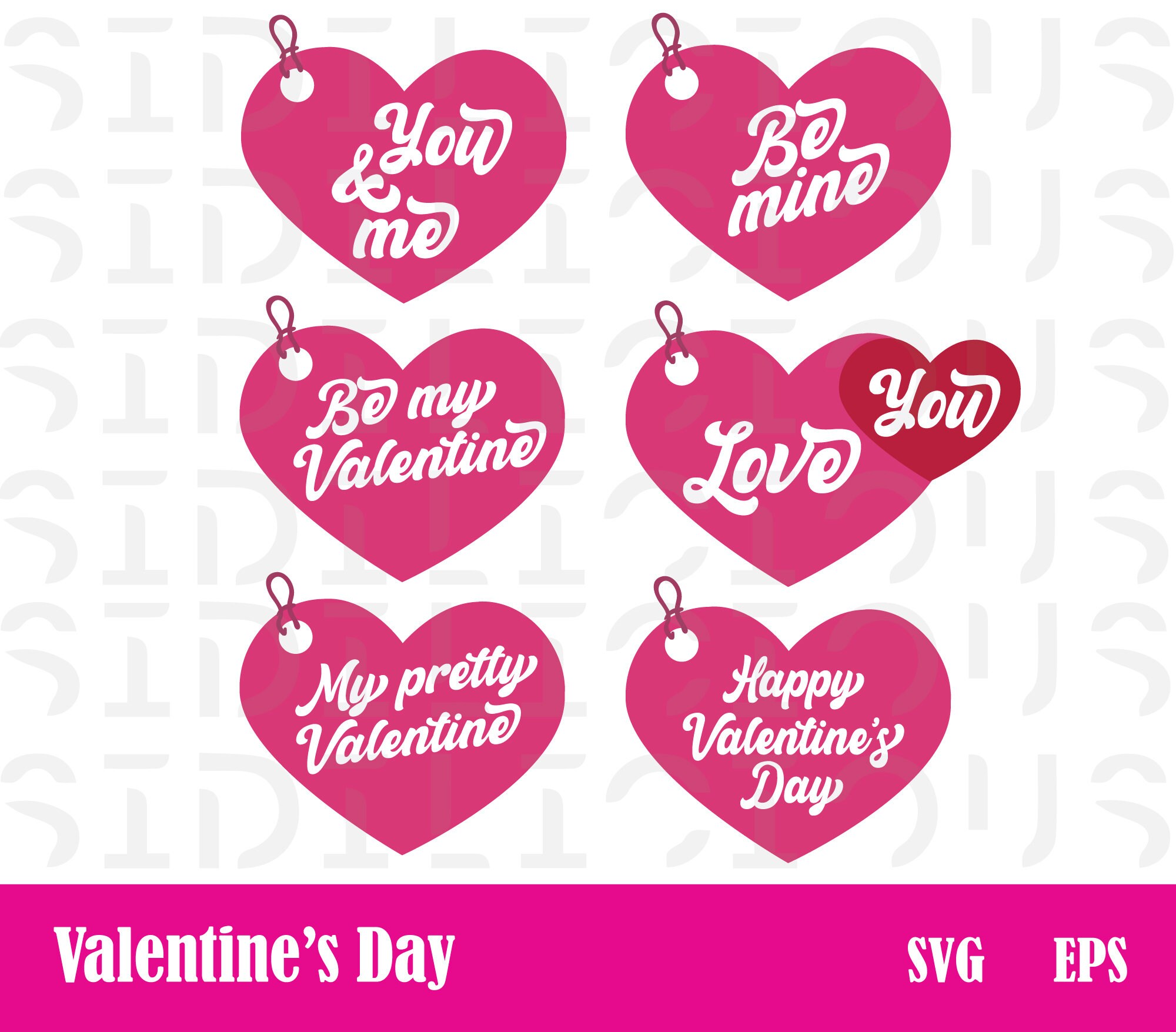 Heart Gift Tags SVG: A Perfect Way to Show Your Love on Valentine's Day ...