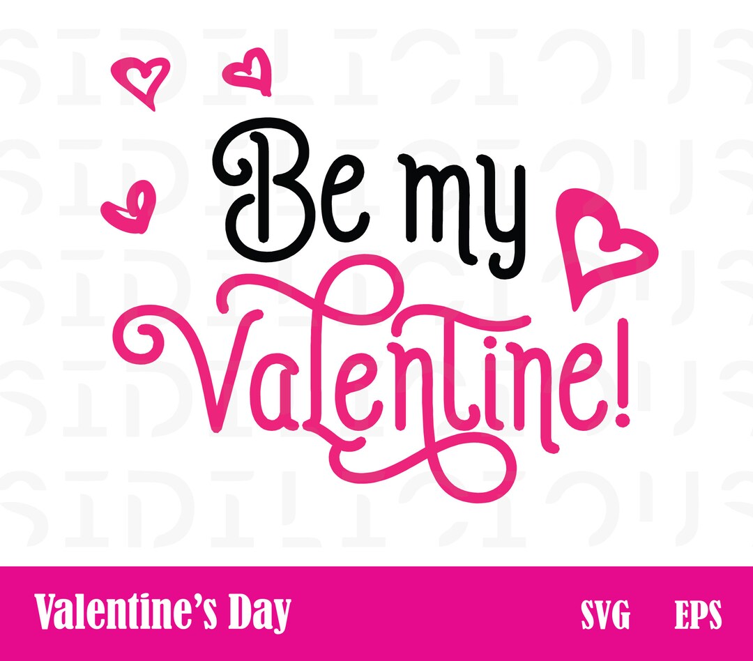 Personalized Valentine's Day Cut File SVG for Custom T-shirts and Decor ...