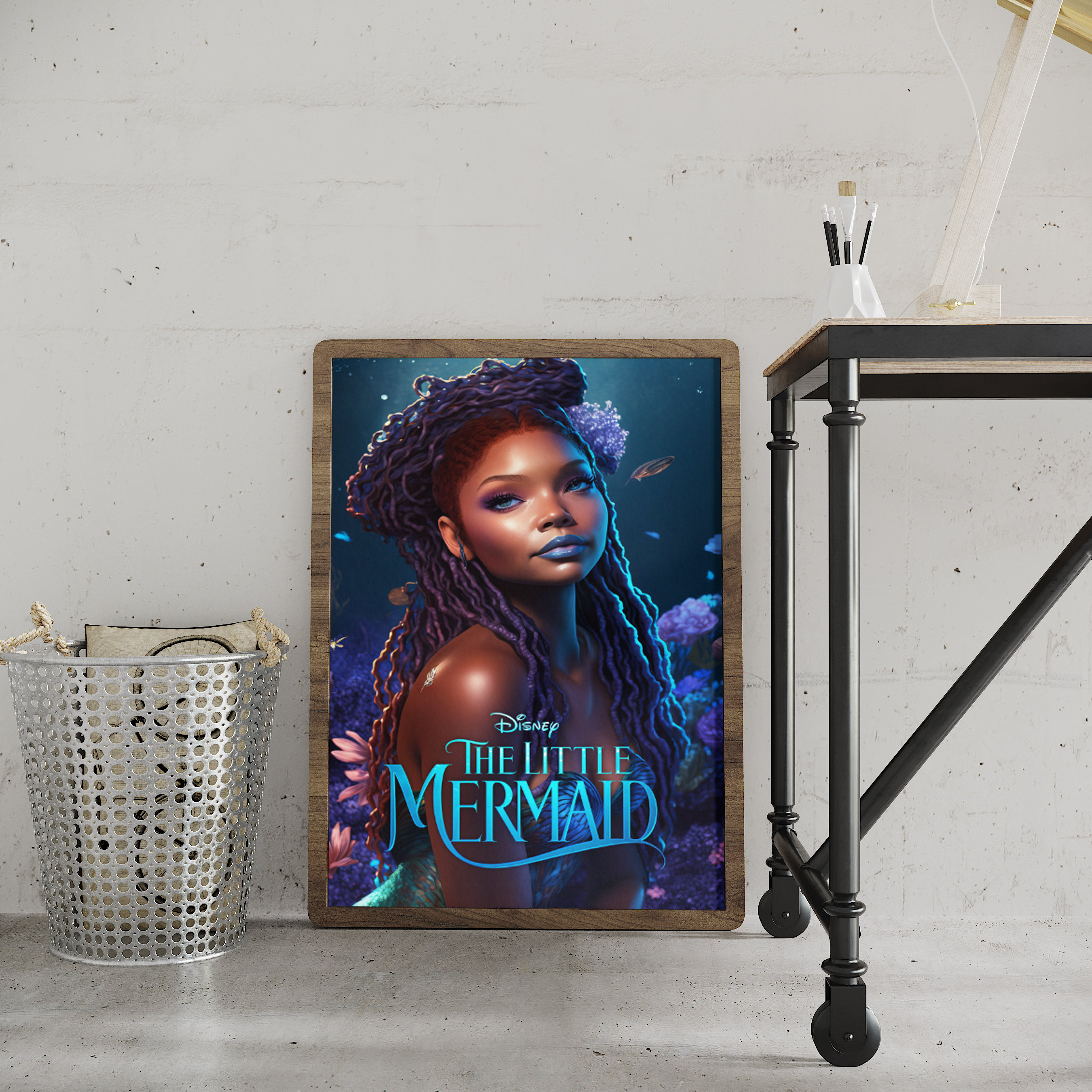 Ariel 2023 Poster - The Little Mermaid- The Little Mermaid 2023 Poster