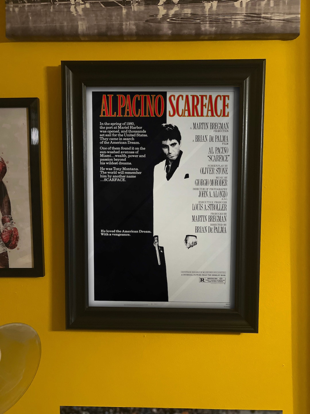 Scarface Movie/show Print Wall Art Printed & Shipped - Etsy