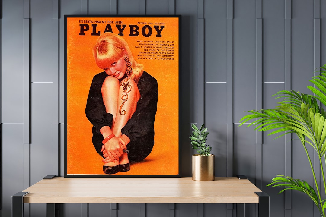 Playboy Limited Poster Retro Playboy Magazine Prints Custom - Etsy