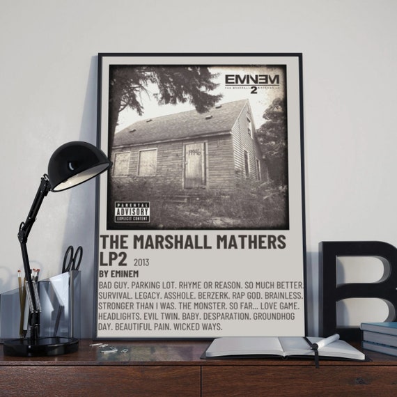 Eminem Berzerk Poster
