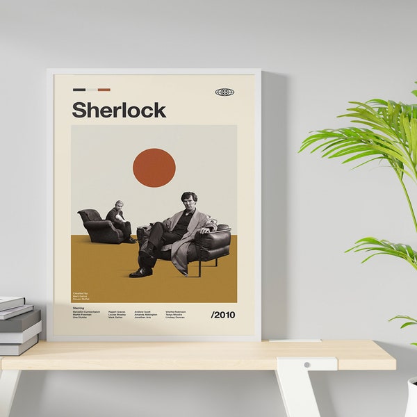 Sherlock Poster - Etsy