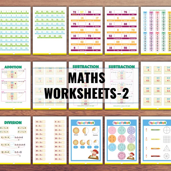 Addition and Subtraction Match - Etsy
